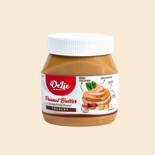 Deliz Peanut Butter (Crunchy) 350g – Sumo's