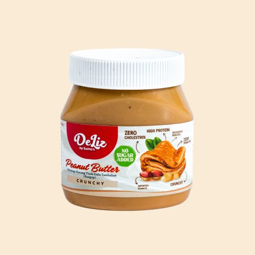Deliz Peanut Butter (Crunchy) 350g – Sumo's