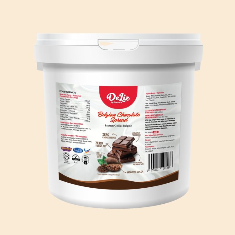 Sumo’s Deliz Italian Hazelnut Chocolate with Cocoa Spread COMBO – Sumo's